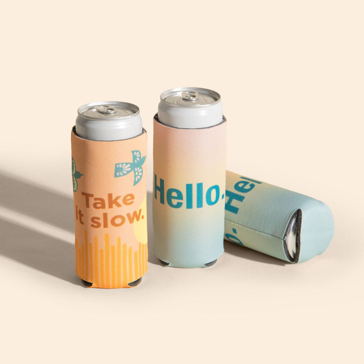 Pocket Coolie Scuba Foam Insulator for Slim Cans - 4CP Sublimation