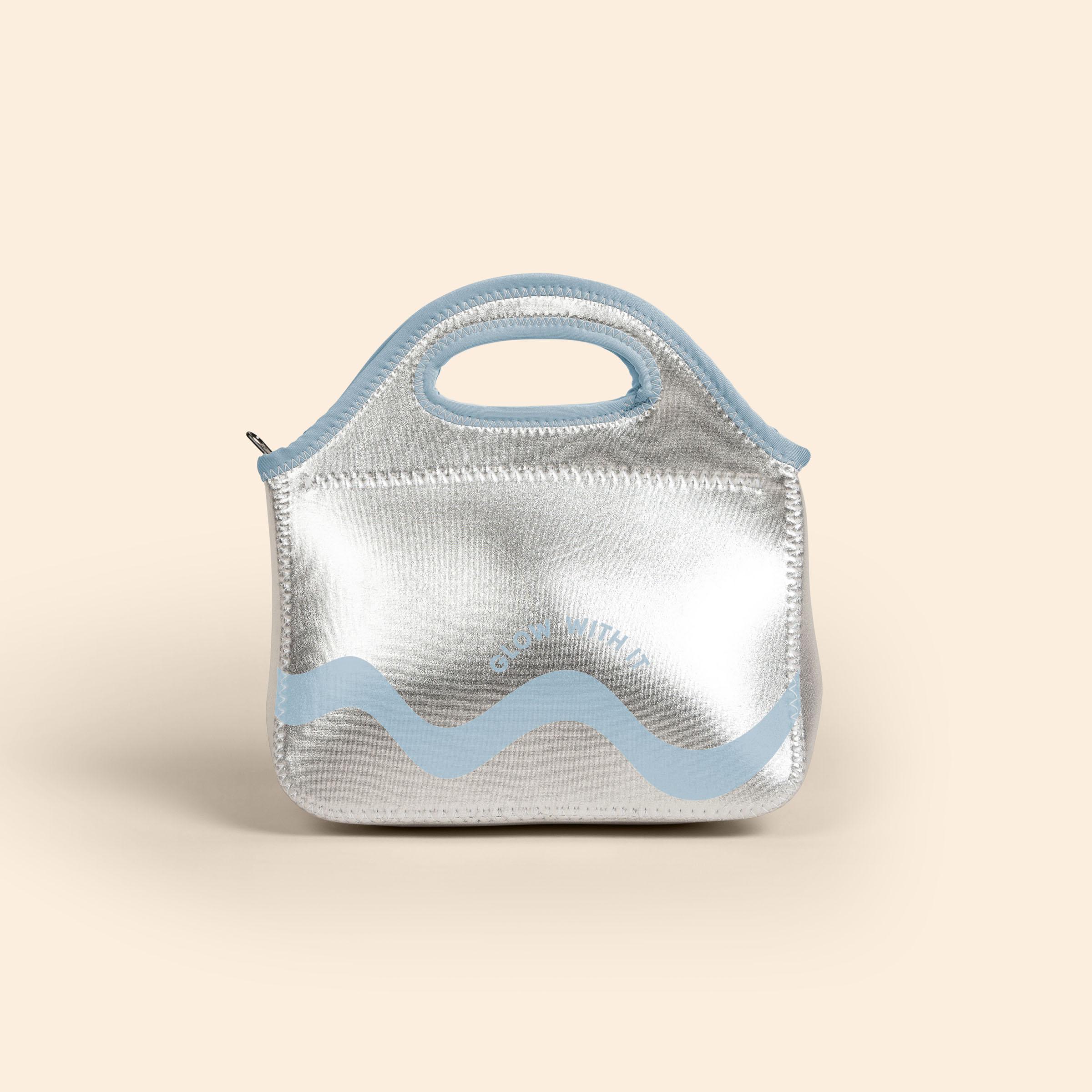 KLUTCH - METALLIC NEOPRENE LUNCH BAG