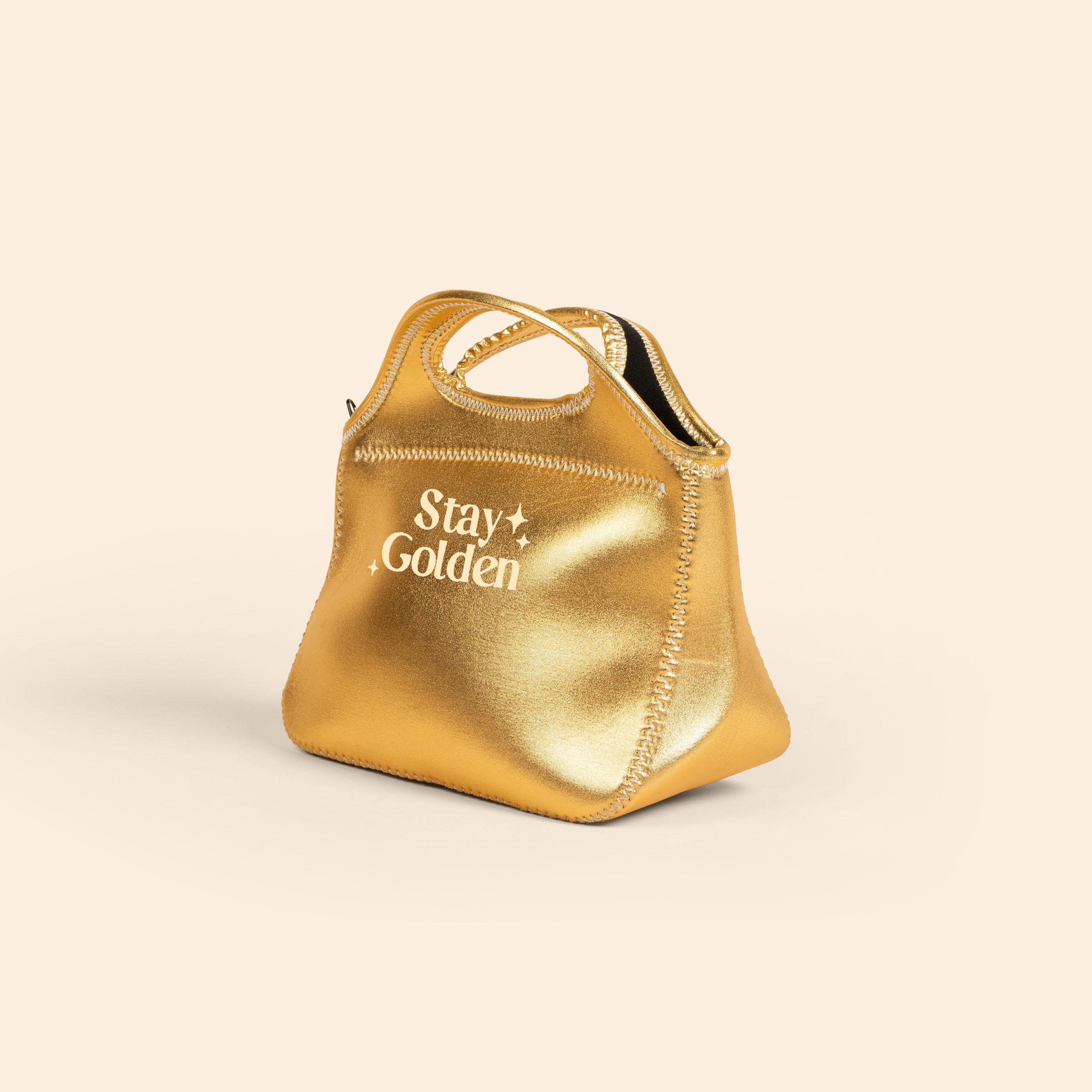KLUTCH - METALLIC NEOPRENE LUNCH BAG