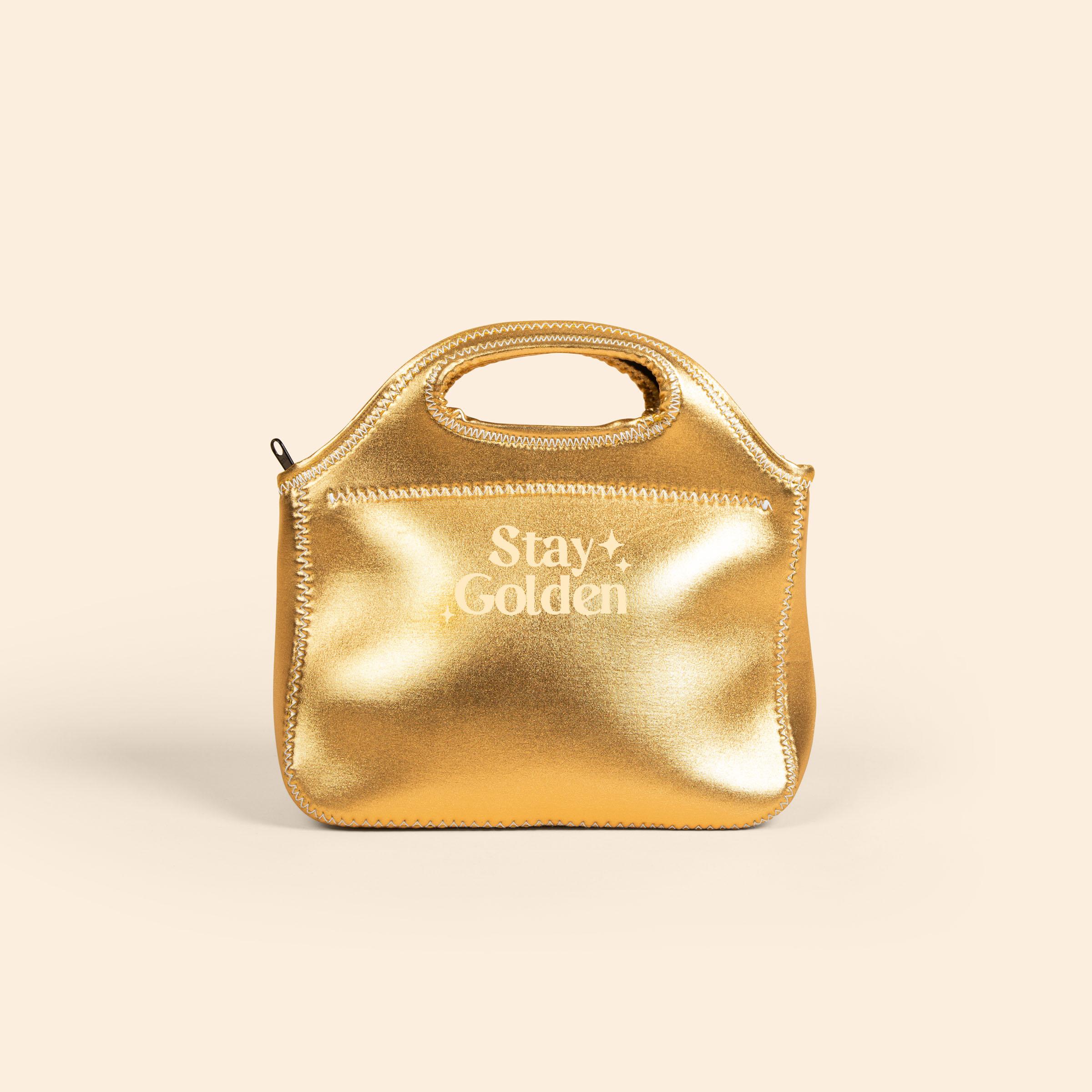 KLUTCH - METALLIC NEOPRENE LUNCH BAG