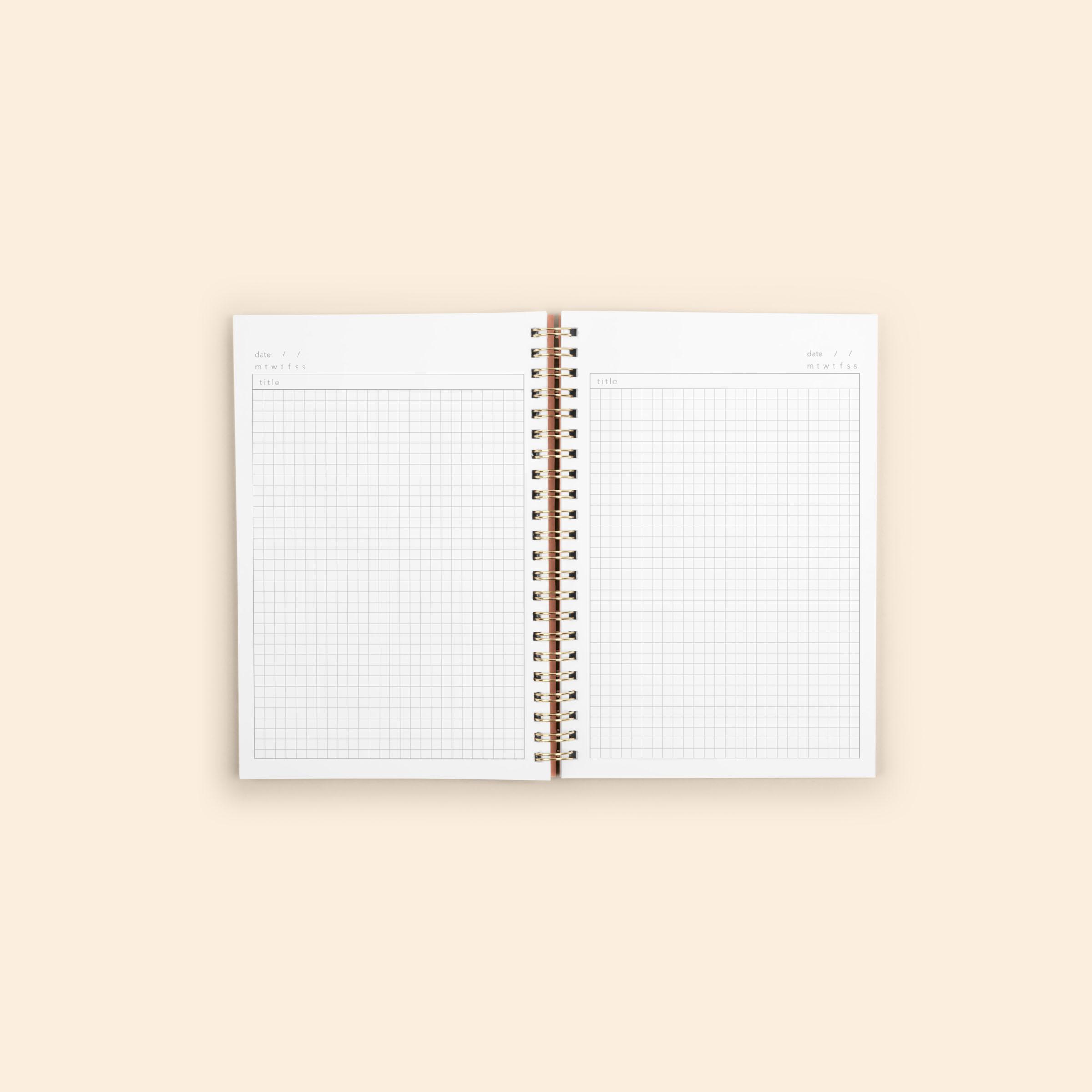 JOURNAL - 7.75 x 5.25 - WIRE - W