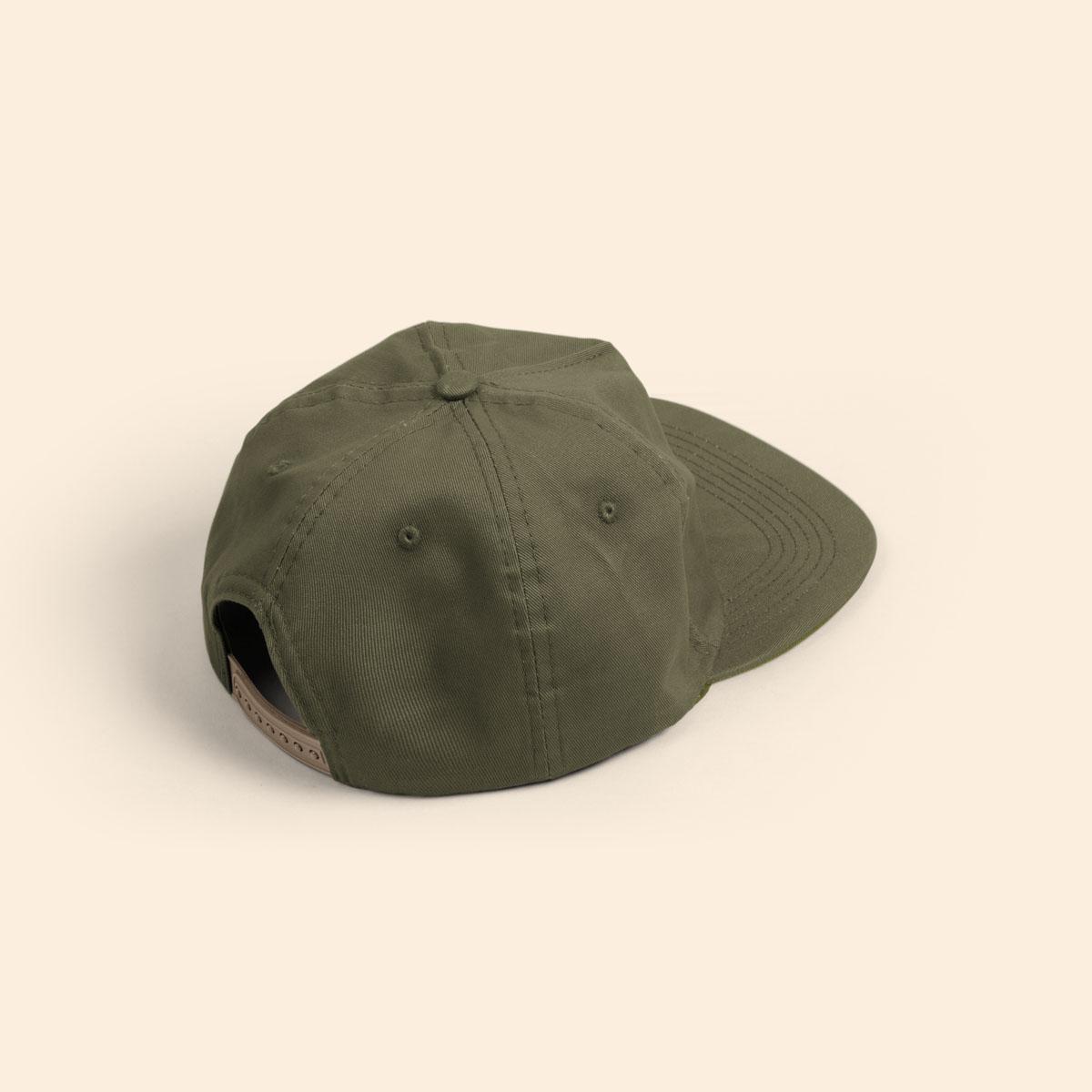 FIVE-PANEL HAT - FLAT BRIM - UNSTRUCTURED - COTTON TWILL