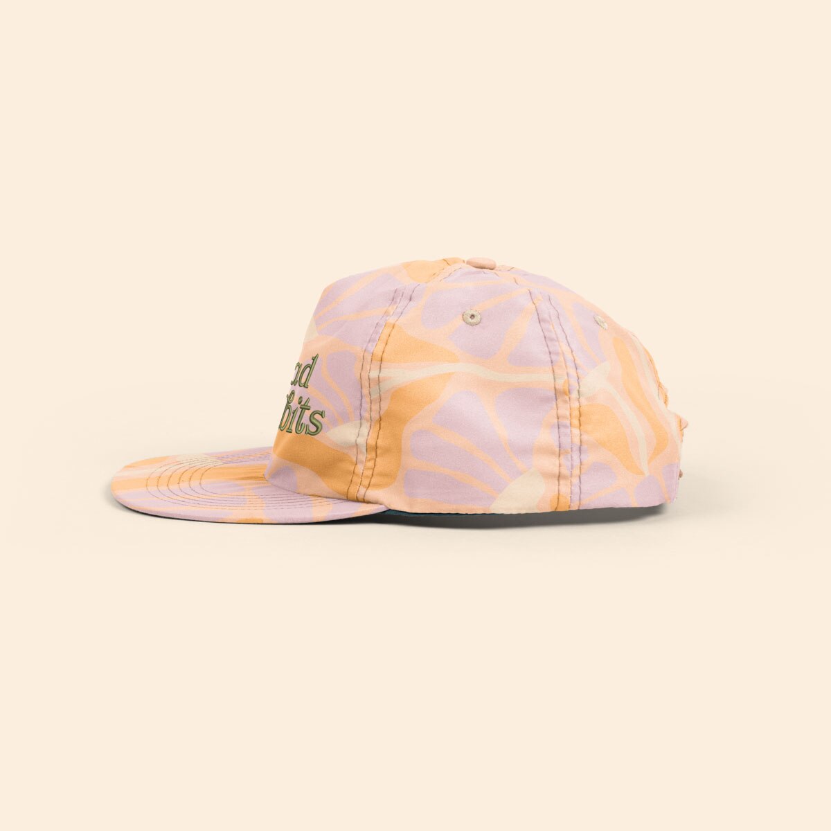 FIVE-PANEL HAT - FLAT BRIM - UNSTRUCTURED - POLY TWILL