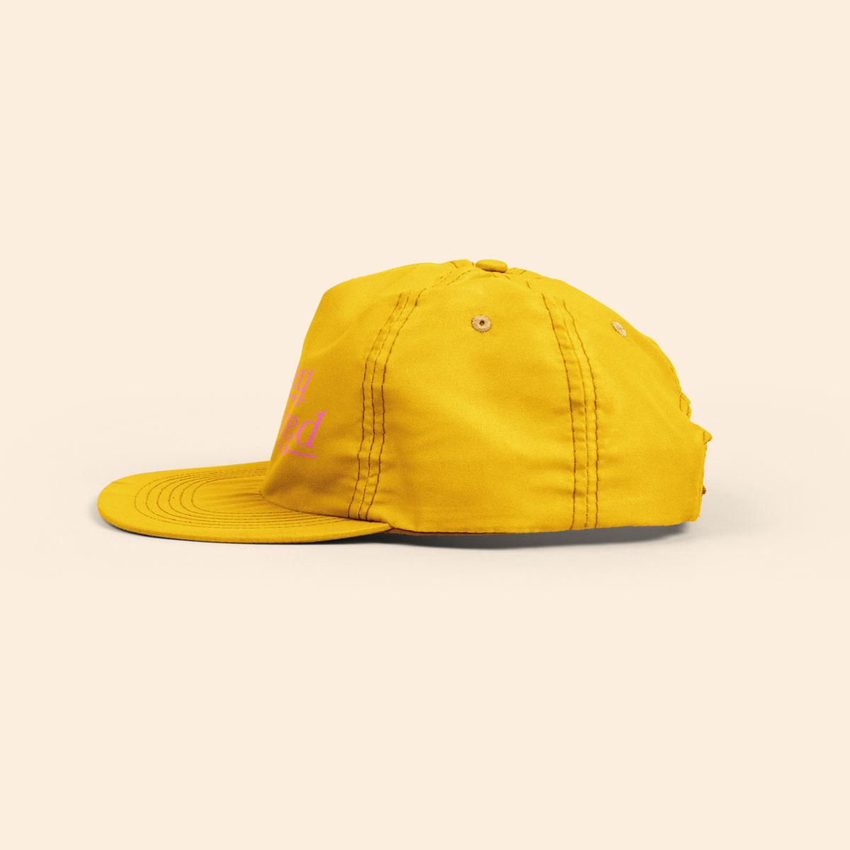 FIVE-PANEL HAT - FLAT BRIM - UNSTRUCTURED - POLY TWILL