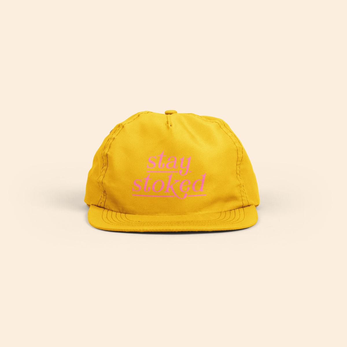 FIVE-PANEL HAT - FLAT BRIM - UNSTRUCTURED - POLY TWILL