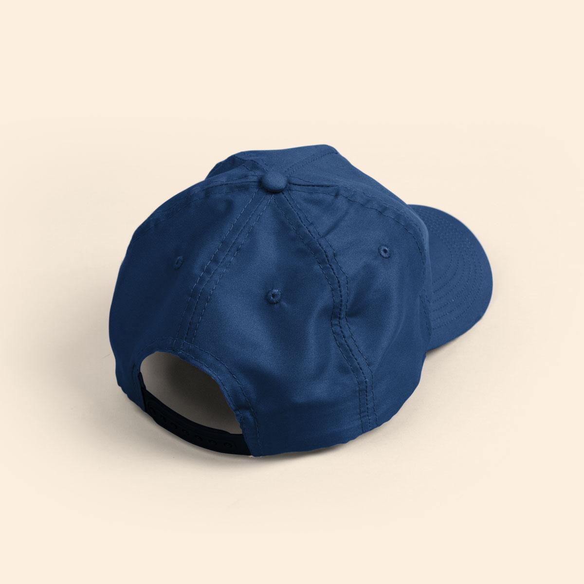 FIVE-PANEL HAT - CURVED BRIM - UNSTRUCTURED - POLY TWILL