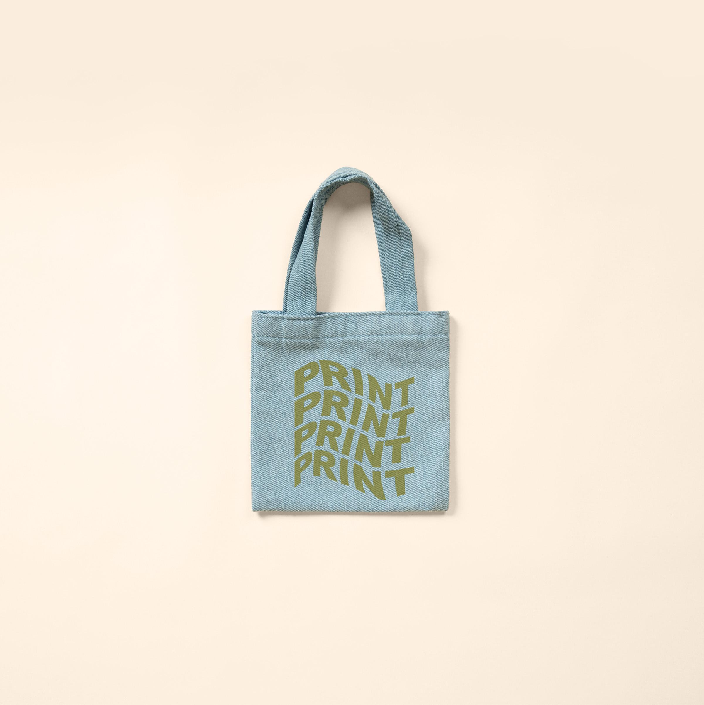 TEENY TINY TOTE - DENIM