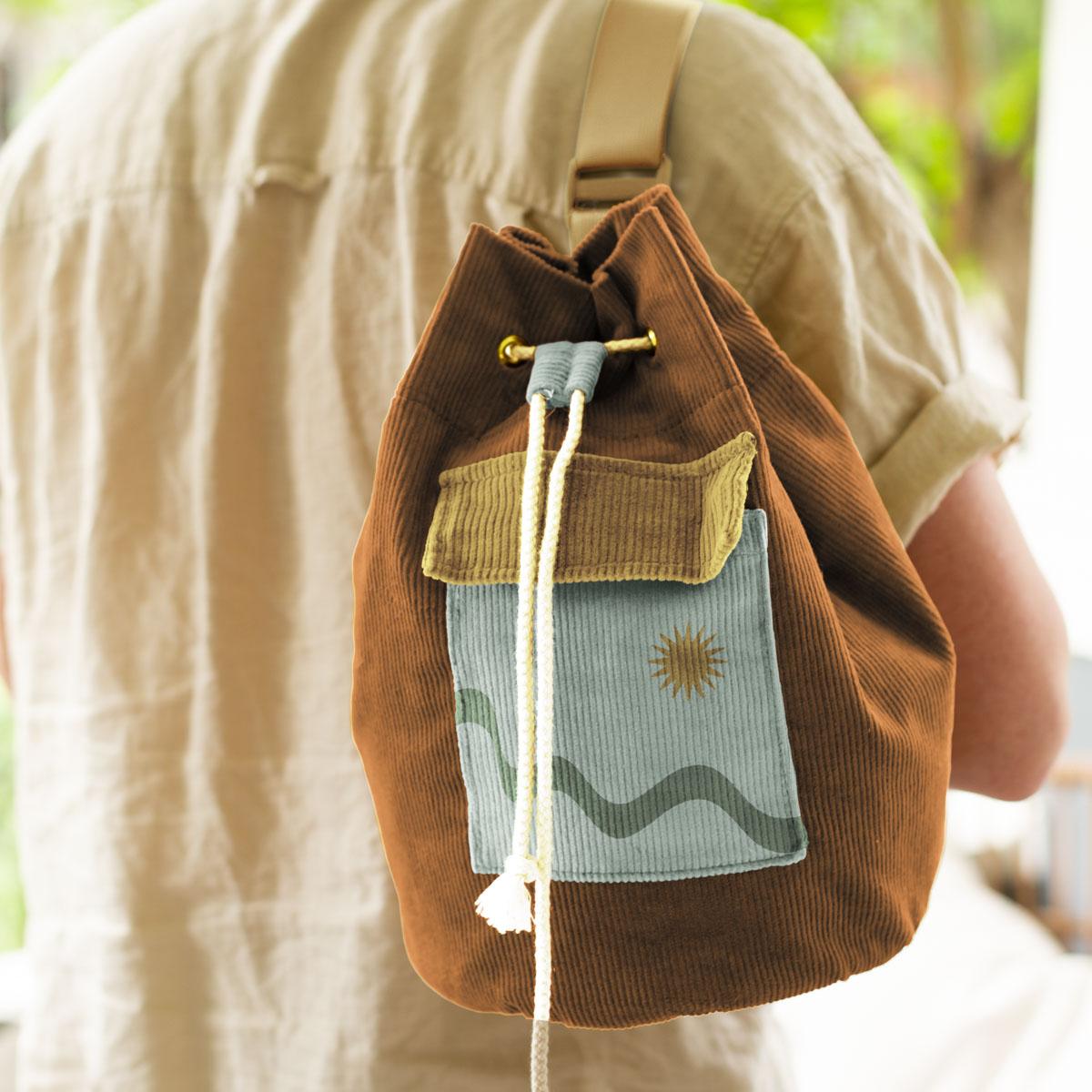 BUCKET SLING - CORDUROY