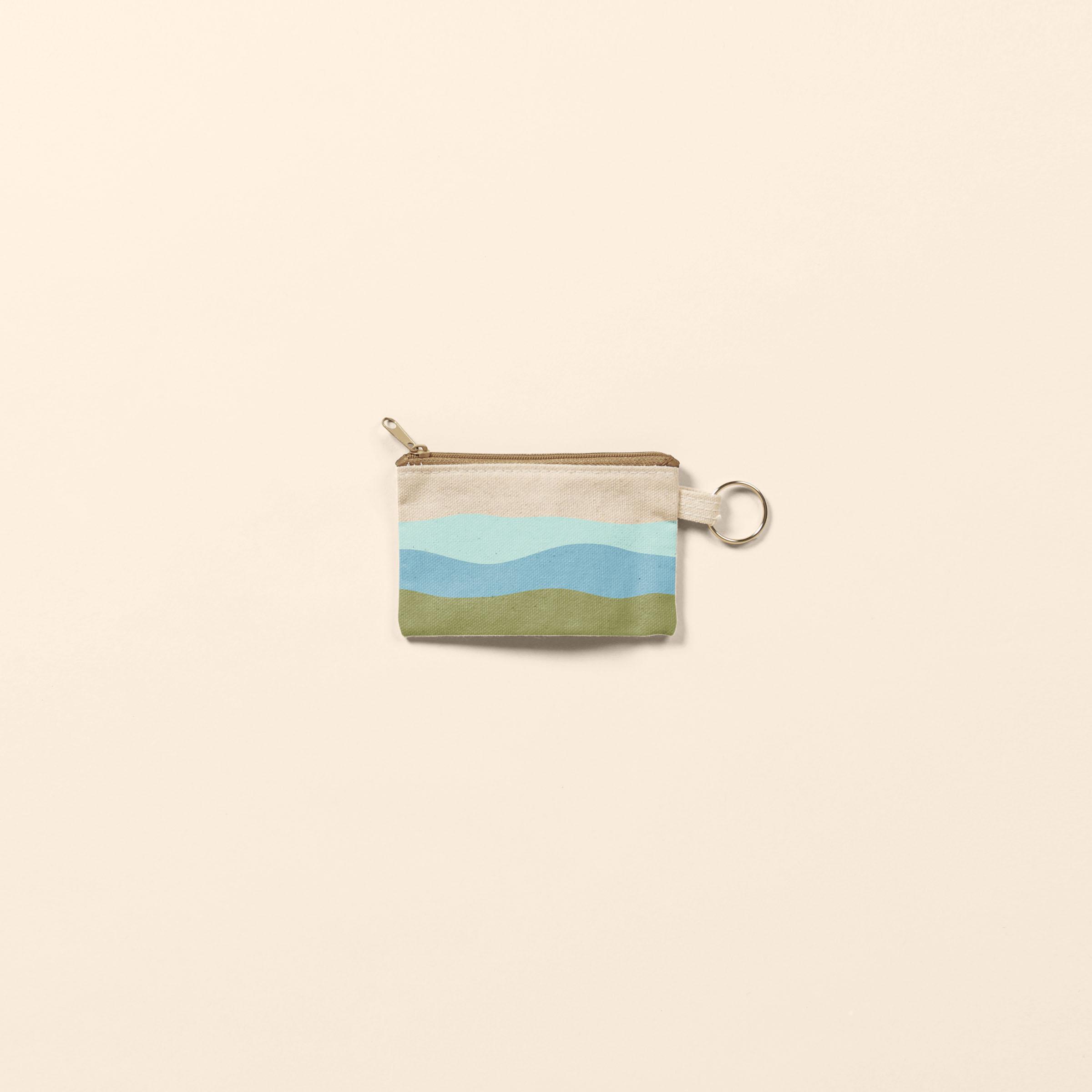 PENNY KEY RING - NATURAL CANVAS