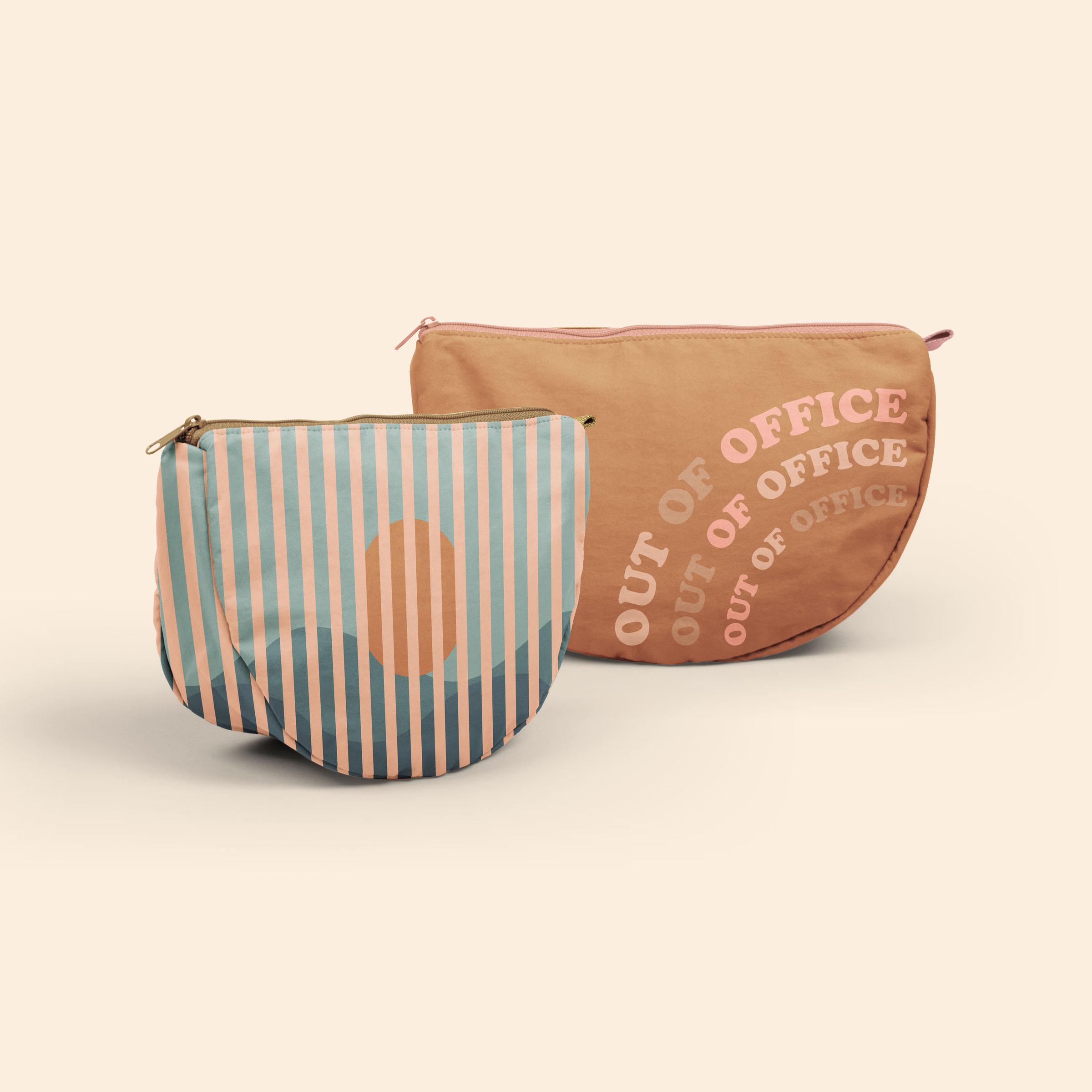 WEDGE POUCH - 4CP NYLON