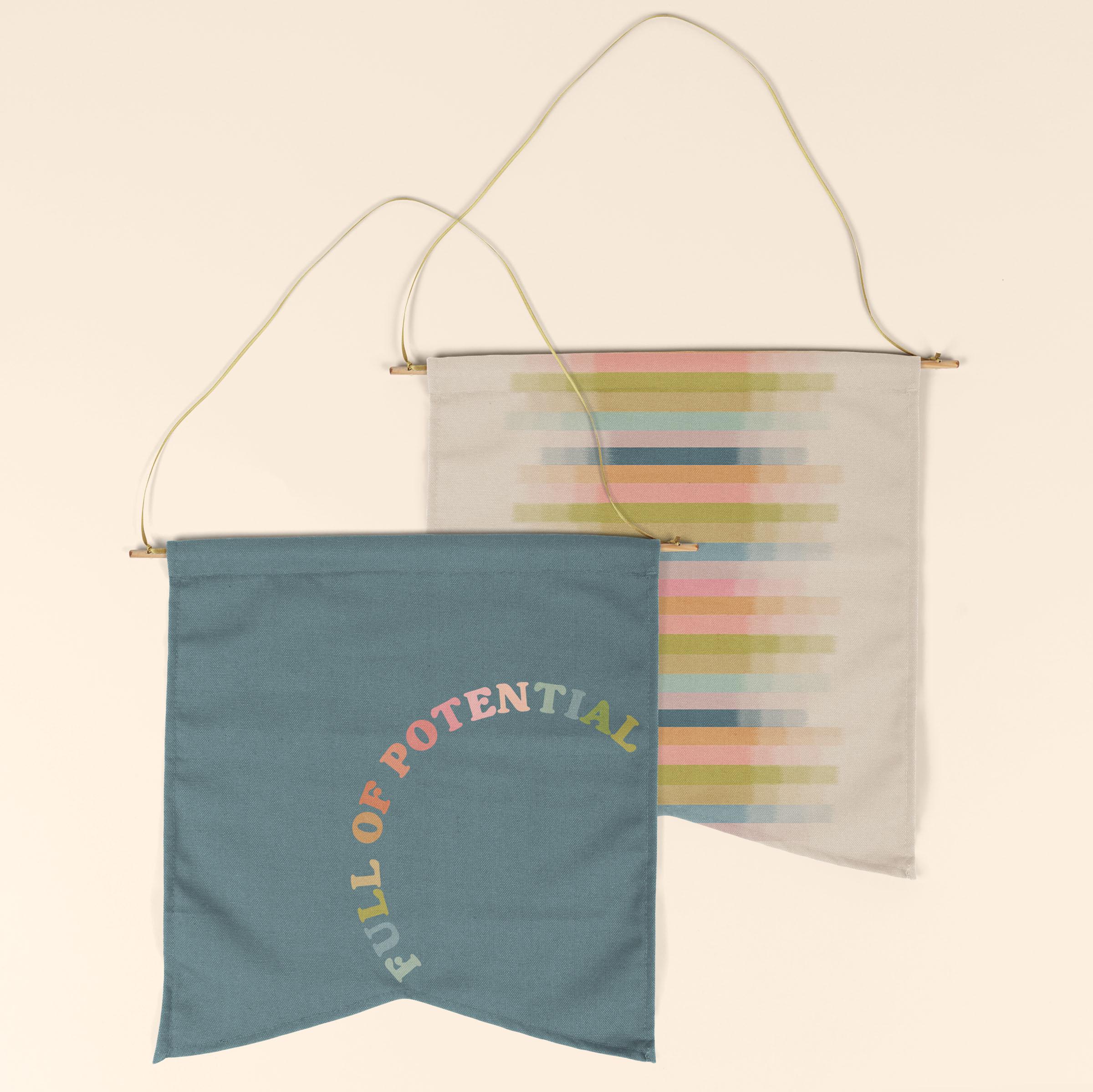 WALLFLOWER LARGE - 4CP PIGMENT DYED CANVAS