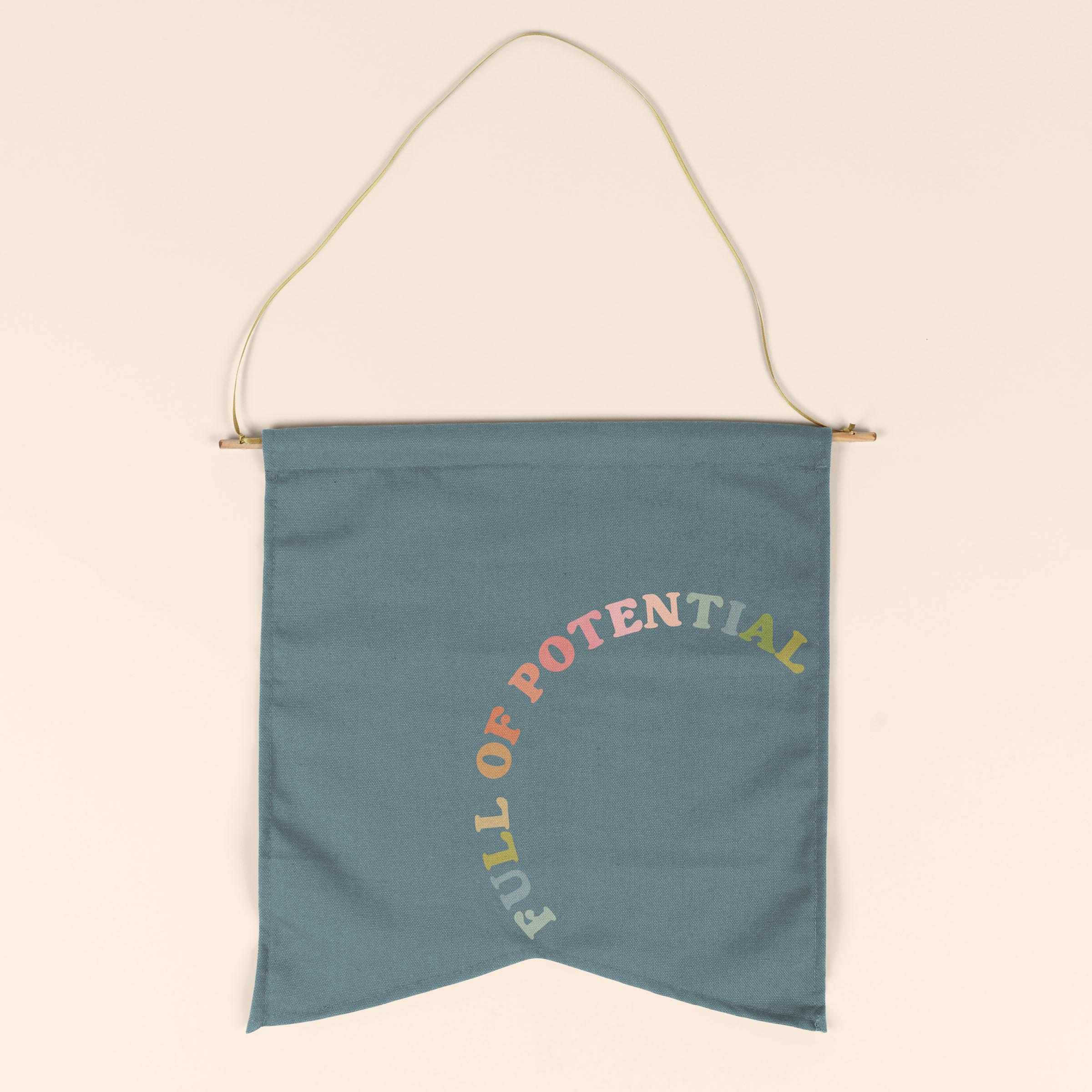 WALLFLOWER LARGE - 4CP PIGMENT DYED CANVAS