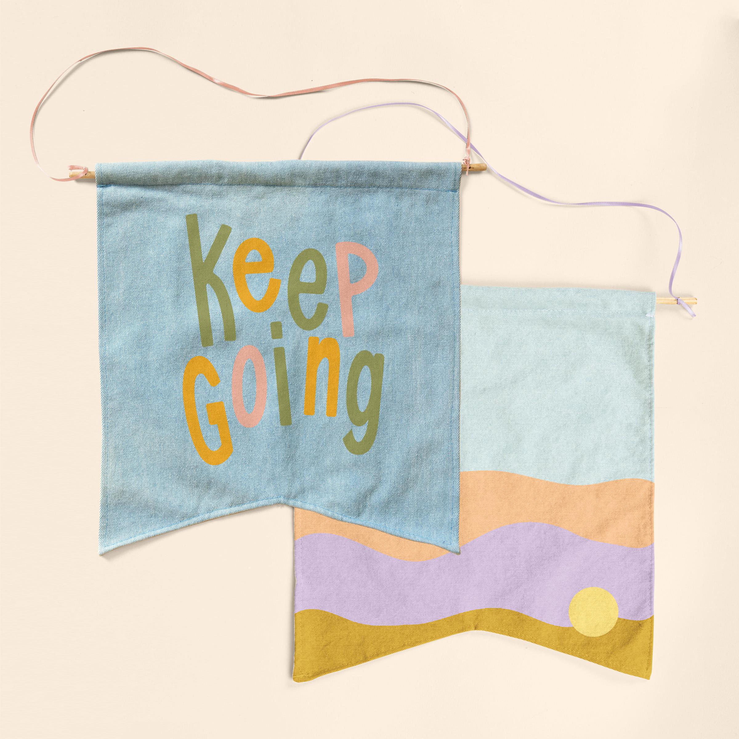 WALLFLOWER LARGE - DENIM